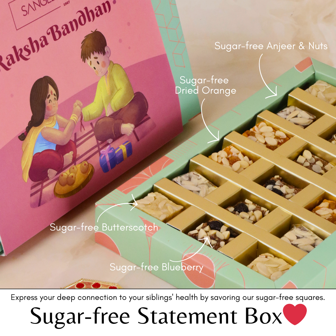 Sugar-free Statement Box of 18 – sangeetasweets