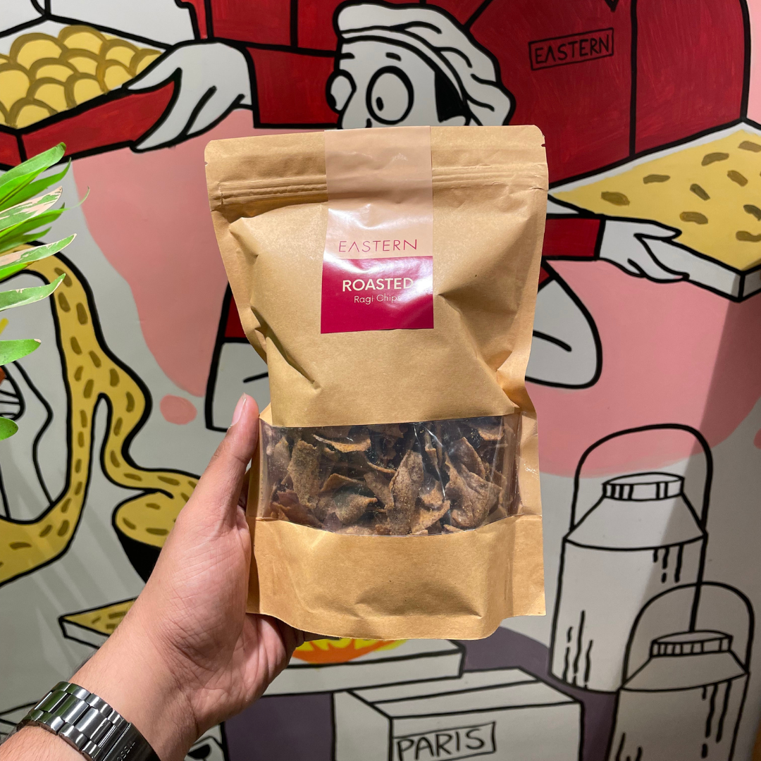 Roasted Ragi Chips 175g – sangeetasweets
